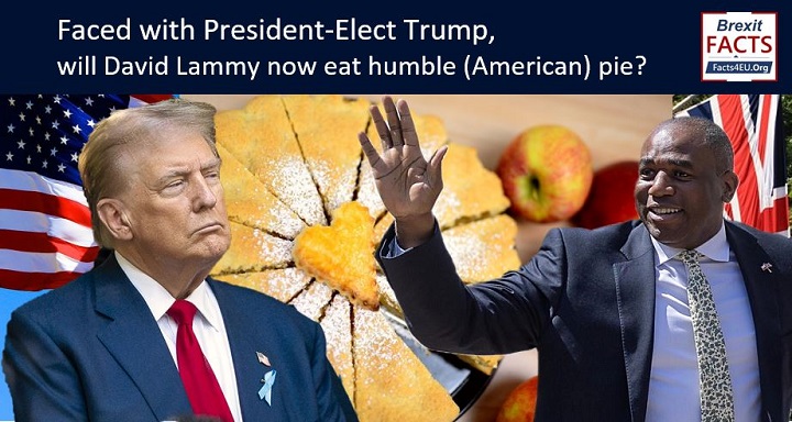 Faced with President-Elect Trump, will David Lammy now eat humble ...