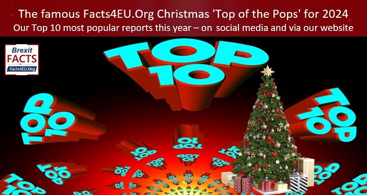 The famous Facts4EU.Org Christmas 'Top of the Pops' for 2024