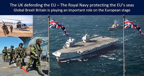 How the UK is defending the EU : The Royal Navy protecting the EU’s seas